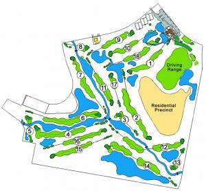 Golf Course Overview – Emerald Lakes Golf Club