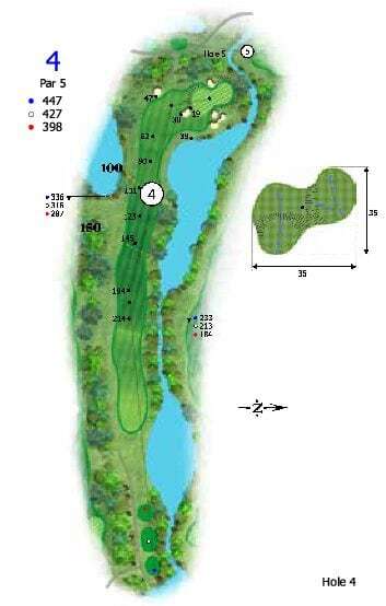 Hole 4 – Emerald Lakes Golf Club